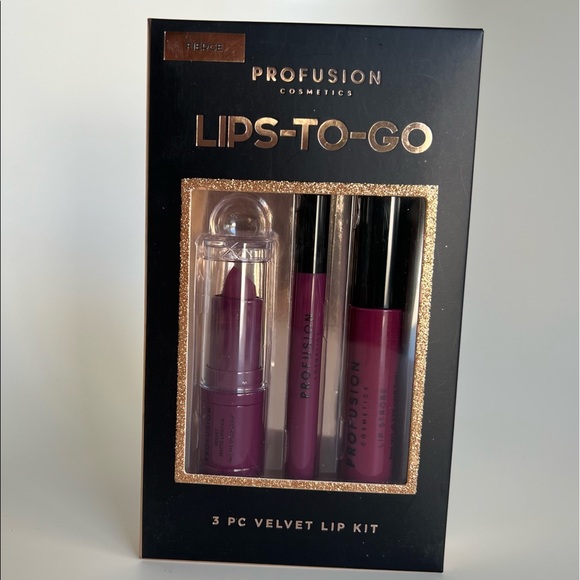 Profusion Cosmetics | Makeup | Profusion Cosmetics Lips To Go 3 Piece ...